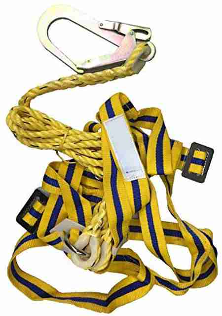 ETSHandPro Polypropylene Nylon Full Body Safety Belt (Single Hook ...