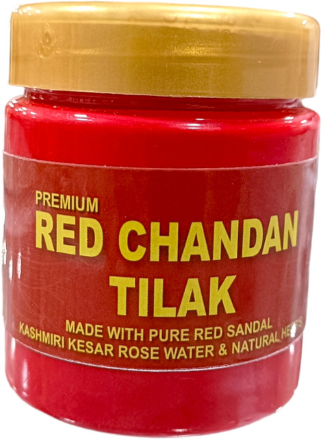 Dev Samagri Natural Red Liquid Chandan Tilak Cream/100% Original Lal ...
