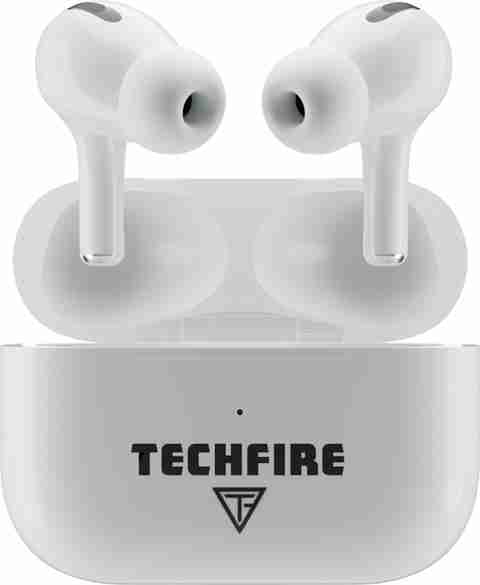 TECHFIRE BoomBuds TWS Earbuds with 100 HRS Playtime,(50ms Low Latency ...
