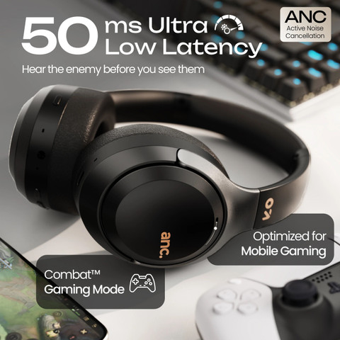 GOBOULT Anchor ANC Calling, 72H Battery, Dual Pairing, Foldable Built ...