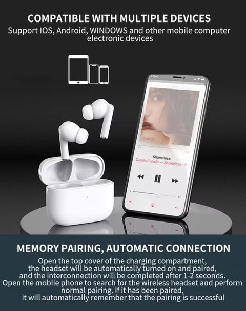 ModishOmbre TWS, Active Noise Cancellation, 40Hr Playtime, Speed Charge ...