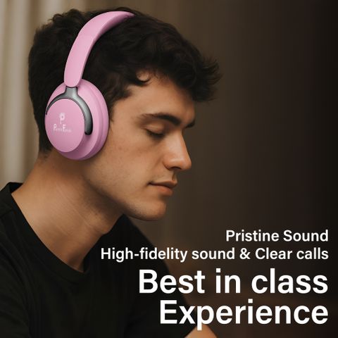 PunnkFunnk SuperBass Wireless Headpone with 70Hr Playtime & Mic ...
