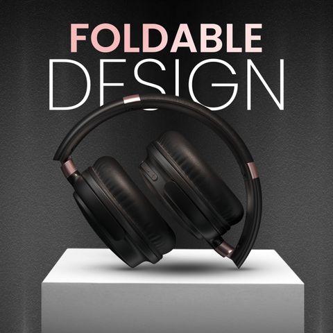 Portronics Muffs M3 Over Ear Headphones with ANC Enabled,40 Hours ...