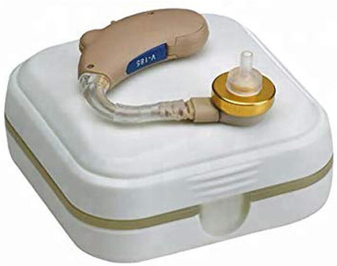 Balson V-185 Behind-the-Ear Hearing Aid Machine - Beige, Powerful Sound ...