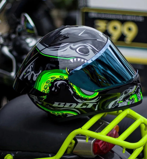 icon helmets green