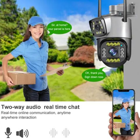 TP PLUS 6MP 1080P HD | Dual Lens/Screen | Indoor Outdoor Usage ...