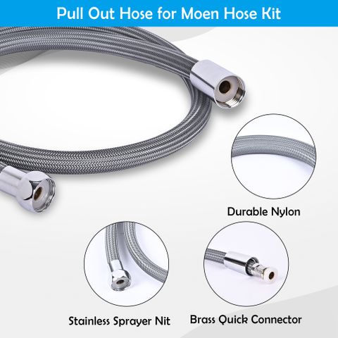 prem tiles Heavy Duty Hose Pipe Connector for high pressure/Hand Shower ...