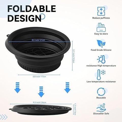 ZOSVILO Silicone Massage Bowl Silicone Massage Bowl Silicon Portable ...