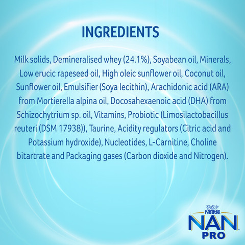 Nestle Nan Pro Stage 1, Infant Formula Milk Powder for Babies with ...