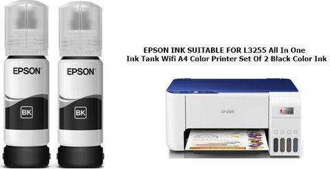 EPS ORIGINAL Epson L3255 All In One Ink Tank Wifi A4 Color Printer SET ...