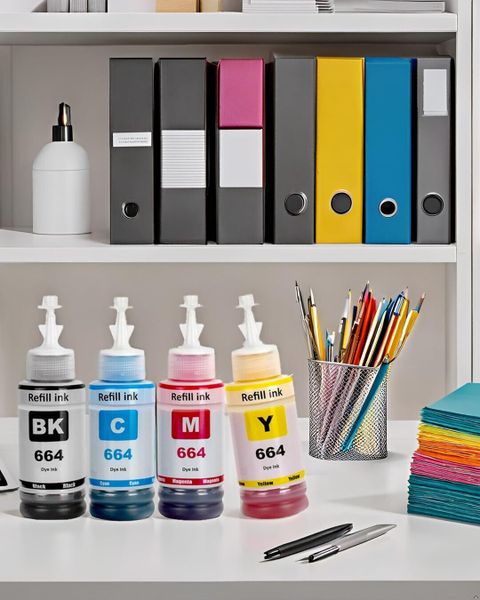 Gedi 664 Refill Ink Bottle for Epson L130, L220, L310, L360, L365, L380 ...