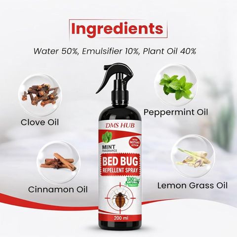 KDMSMOTI Anti Bed Bug Removal Spray - Mite Killer Spray | Khatmal ...