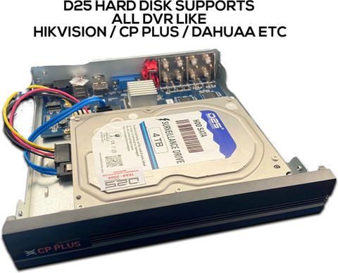 D25 Video 2TB Surveillance Hard Disk for All CCTV Camera DVR 2 TB ...