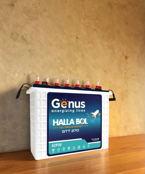 Genus 72 Months Warranty Tubular Inverter Battery Price in India - Buy ...