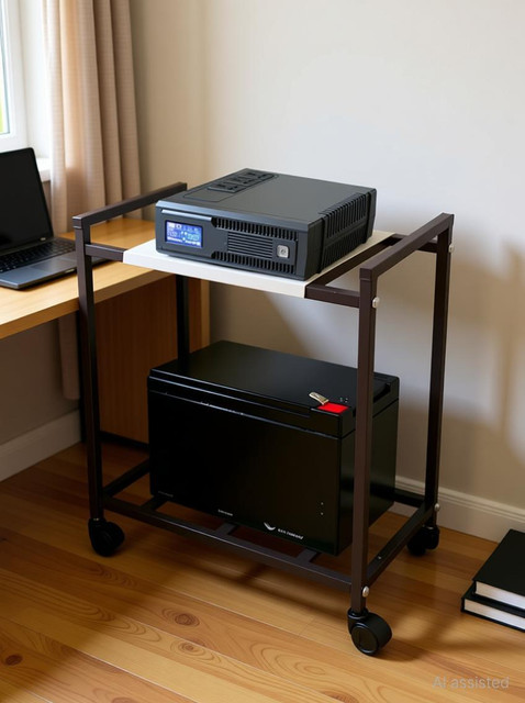 Flipkart SmartBuy Inverter Trolley Stand for Home & Office Trolley for ...