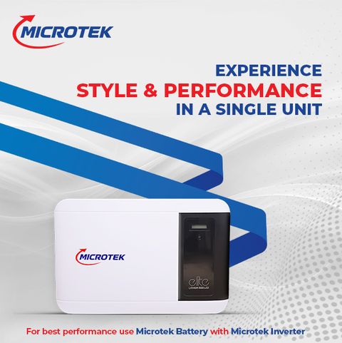 Microtek UPS ELITE 1500 LED 12V (UPS ELITE 1500 LED 12V SW) with 3 Year ...