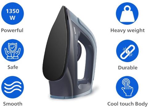 PHILIPS DST0700/00 1350 W Dry Iron Price in India - Buy PHILIPS DST0700 ...