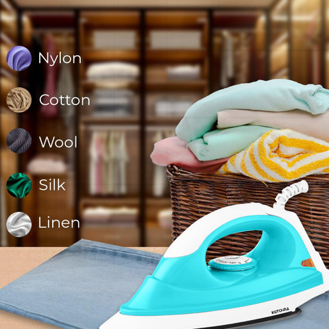 Kutchina Glory 750W Iron - Press Iron 750 Watt, Dry Iron Press, Iron ...