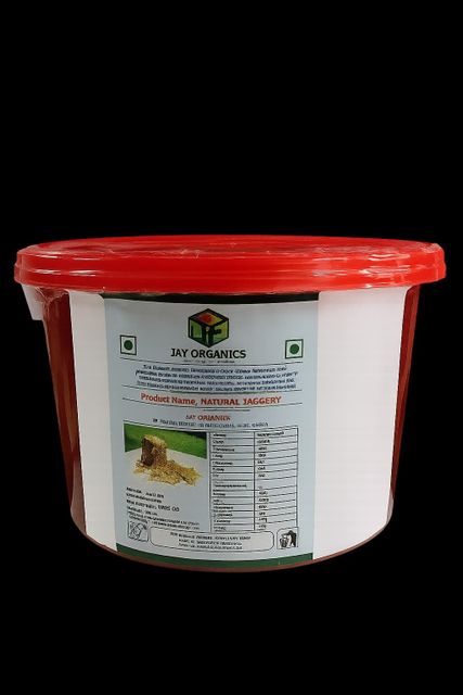 JAY ORGANICS NATURAL JAGGERY 100% PURE INDIAN GUD 1KG Block Jaggery ...