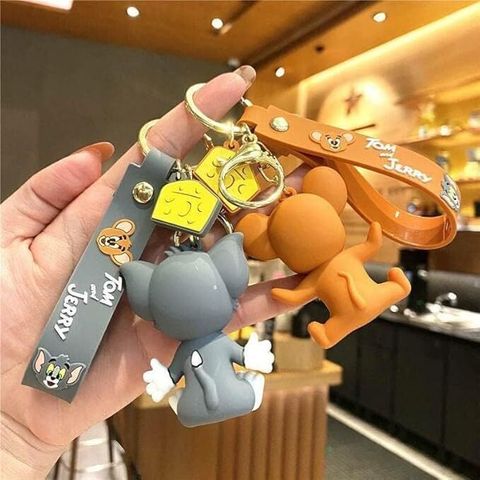 KYOP Cute Tom and Jerry Keychain Key Chain Price in India - Buy KYOP ...