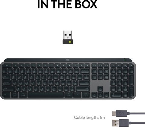 Logitech MX Keys S Wireless Standard Multi-device Keyboard Compatible ...