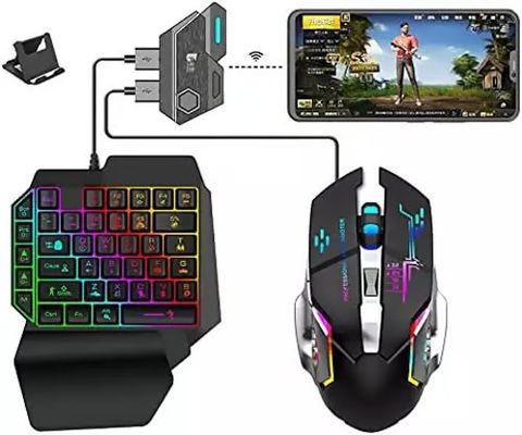 Playtastic Mix SE+ Mobile Game Combo Pack with RGB Mini Gaming Keyboard ...