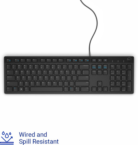 DELL KB216 Multimedia Keyboard with USB Interface, Plunger Keys ...