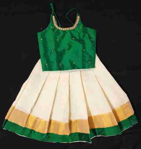 sreenitha Baby Girls Lehenga Choli Ethnic Wear Embellished, Self Design ...