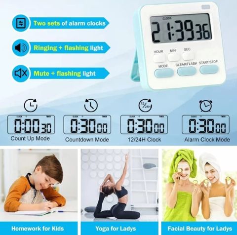 PRAYASHAY TRADELINK Study Timer Digital Display Magnetic table Stand ...