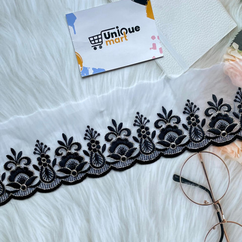 net lace border pattern