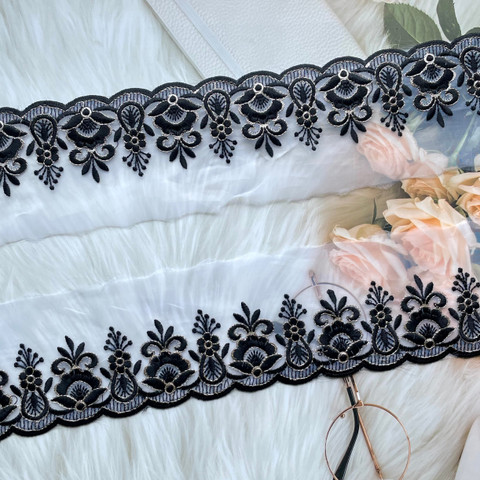 net lace border pattern