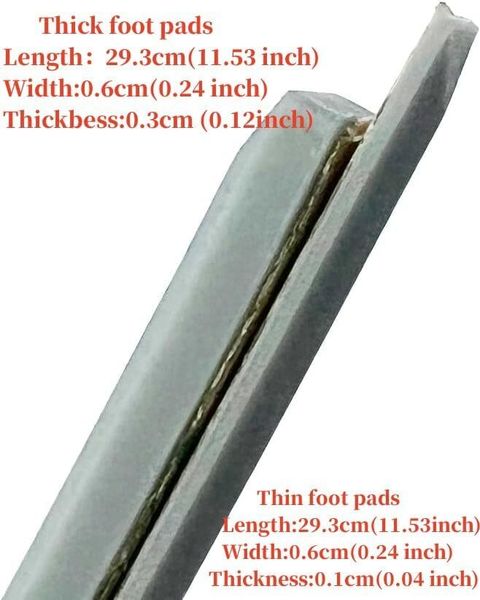 ULTRAZONE Laptop Bottom Cover Foot Feet Strips Replacement for HP 15-EF ...