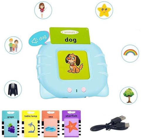 Netigems Flash Cards For Kids | Talking Flash Card Reader Game 224 ...