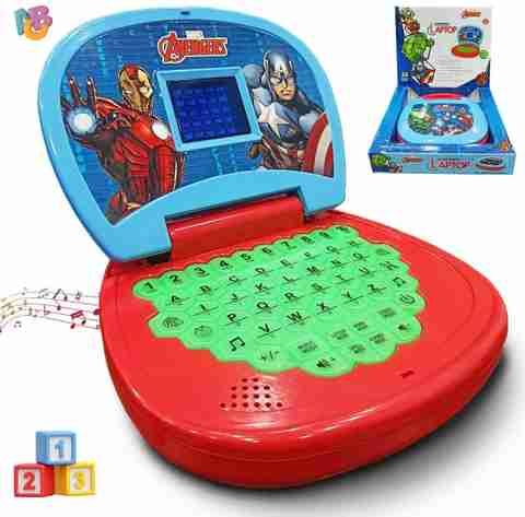 Wembley Avenger Theam Laptop Number & Alphabet Chart Learning ...