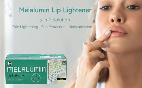 MENARINI Melalumin Lip Lightener Balm SPF 15 Almonds - Price in India ...