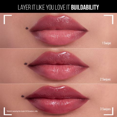 Staze Y.U.M.M.Y Lip Gloss Balm | Gloss + Tint + Balm | SPF 15 | 2 g ...