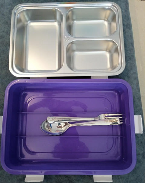 Flipkart.com | probot Pro bott snap lock lunch box. 4 Containers ...