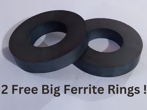 everestmagnet Magnetic Powder - 1 kg - Fine Black-With 2 Free Ferrite ...