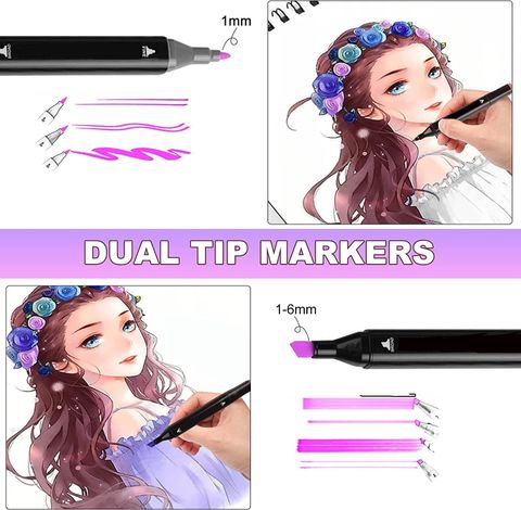 Flipkart.com | Soucolor 48Pc Alcohol Markers Color Marker Colour Marker ...