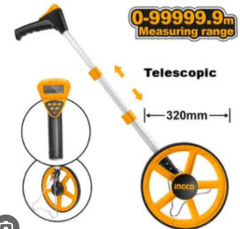INGCO Ingco analog measuring wheel HDMW45 Single Unit Measuring Wheel ...