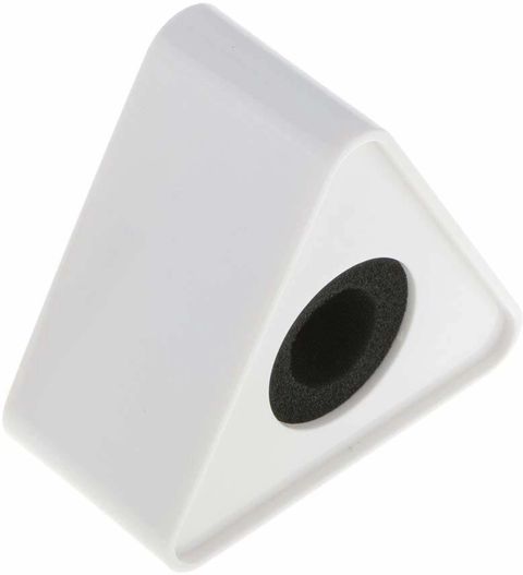 GOHO Triangular Microphone Flag Station | ABS Interview Mic Holder ...