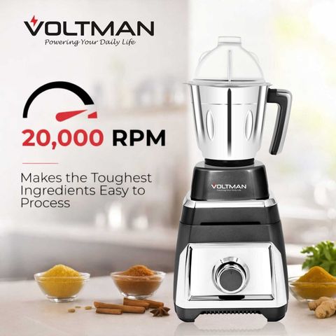 VOLTMAN TERRA MAX mixer grinder 1000 W Juicer Mixer Grinder Price in ...