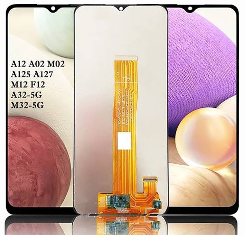 SSP TELECOM IPS LCD Mobile Display for Samsung F12, A32, M32, M12, A02 ...