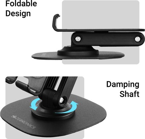ZEBRONICS Zeb- MTS200 (Black) Mobile Holder Price in India - Buy ...