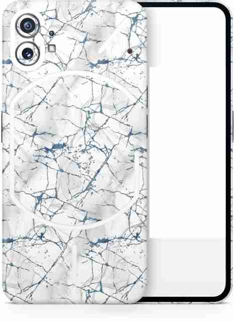 Flipkart SmartBuy nothing phone 1 mobile skin (back+side+camera) marble ...