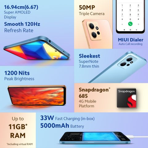REDMI Note 12 (64 GB Storage, 6 GB RAM) Online at Best Price On ...