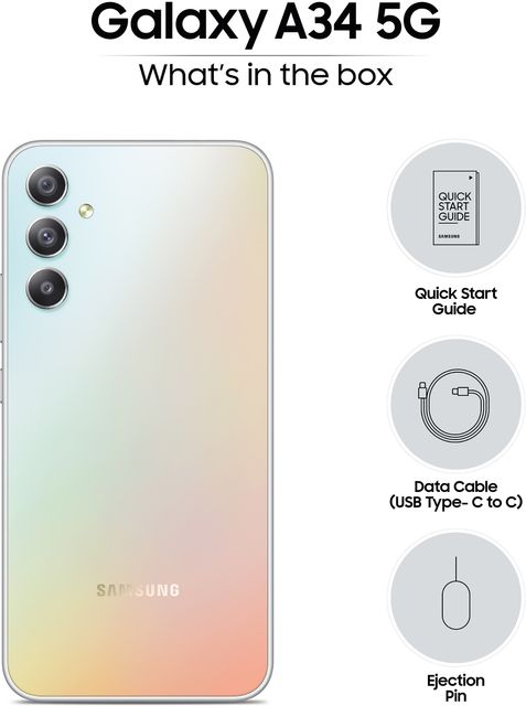 Samsung Galaxy A34 5G (128 GB Storage, 6 GB RAM) Online at Best Price ...