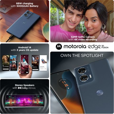 MOTOROLA Edge 50 Fusion (128 GB Storage, 8 GB RAM) Online at Best Price ...