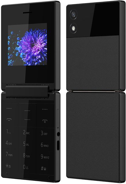 itel Flip 1 Keypad Mobile with Type C Charging| Leather Back | 1200 mAh ...
