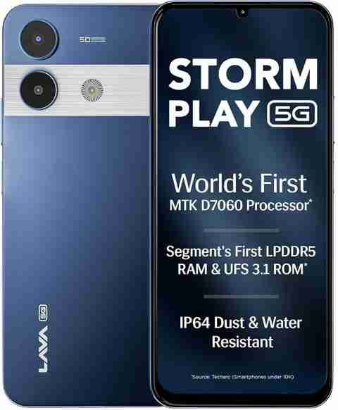 LAVA Storm Play 5G (128 GB Storage, 6 GB RAM) Online at Best Price On ...